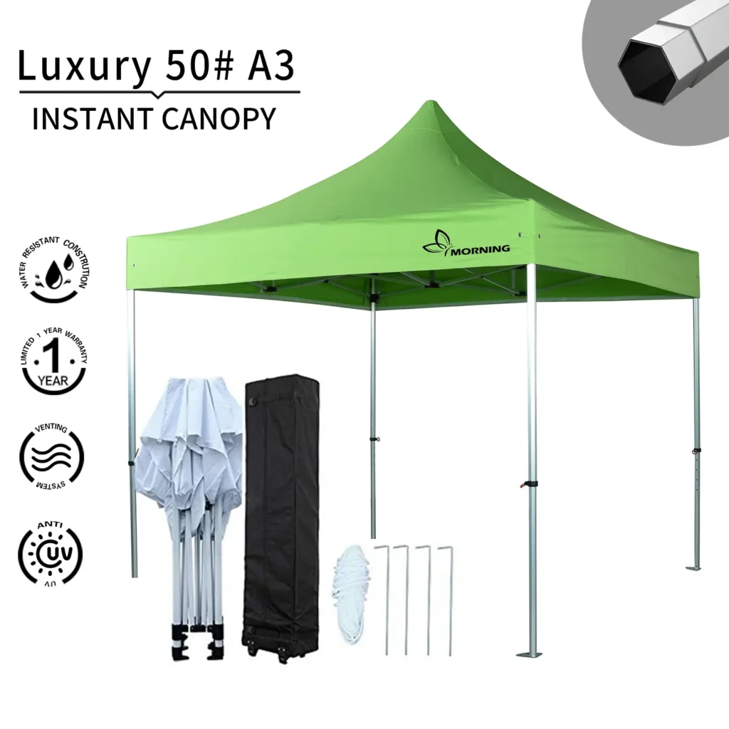 Outdoor Aluminum Frame Tent Luxury 50# A3-Morningtents
